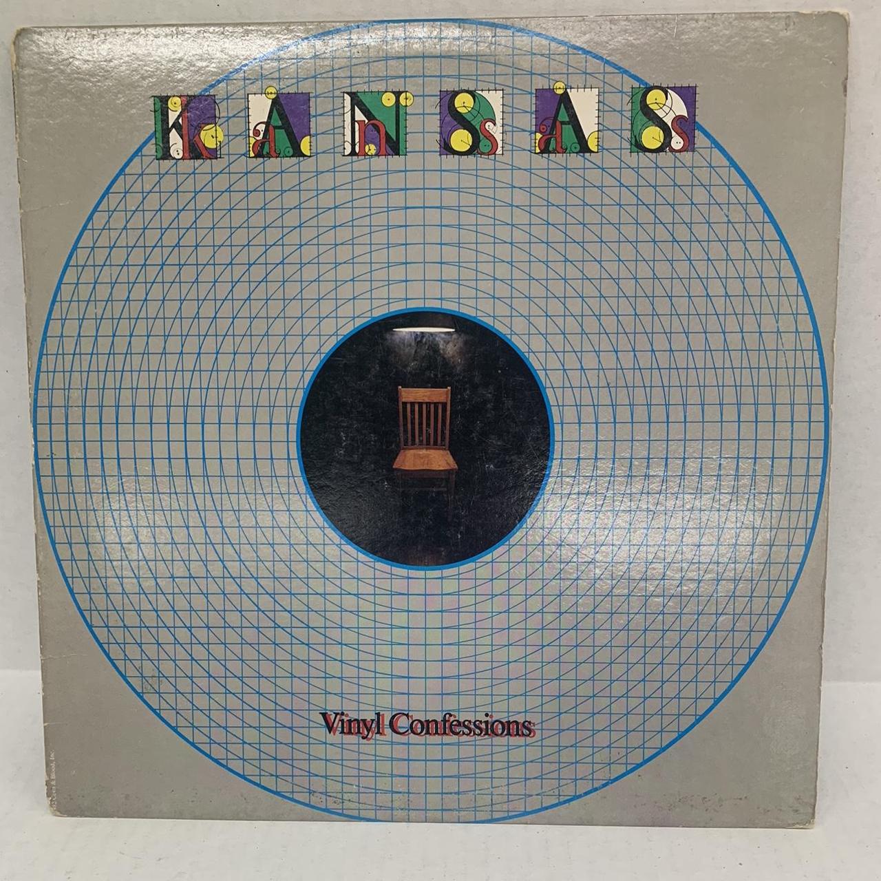 1980’s Kansas “Vinyl Confessions” vinyl record in VG... - Depop