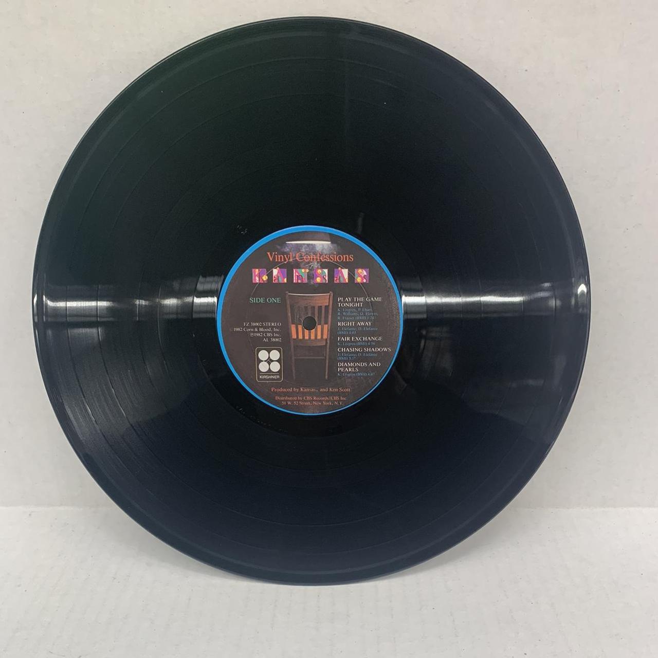 1980’s Kansas “Vinyl Confessions” vinyl record in VG... - Depop