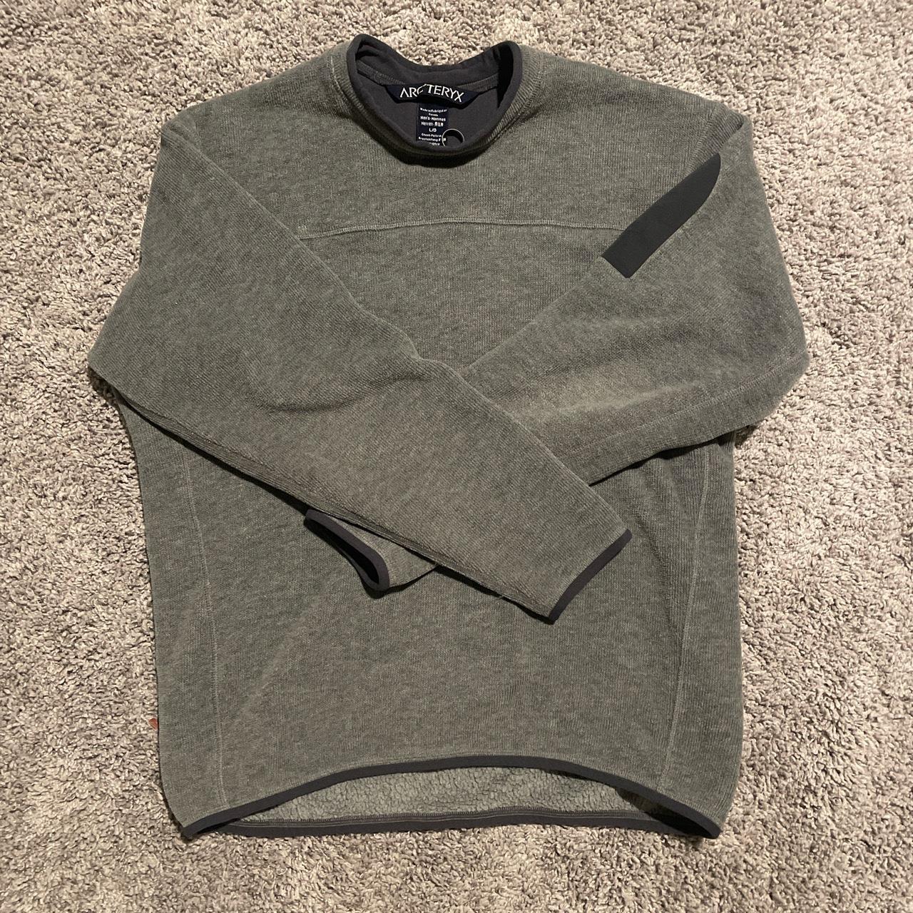 Arcteryx gray sweater No flaws except for the... - Depop