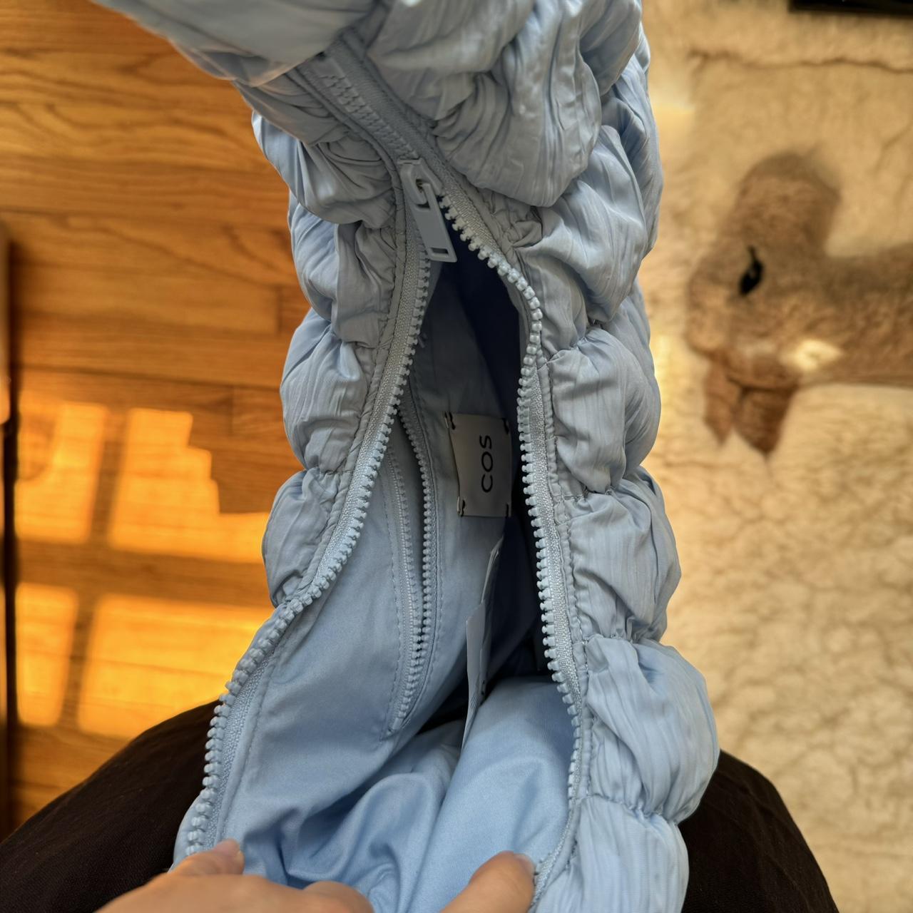 Cos ripple crossbody light blue quilted bag It’s... - Depop