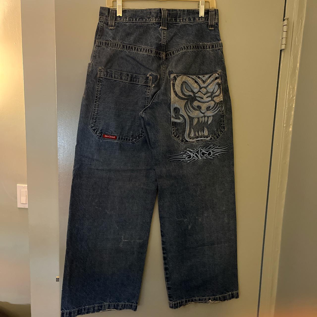 INSANE GRAIL 90’S TRIBAL JNCOS‼️‼️‼️ DM BEFORE... - Depop