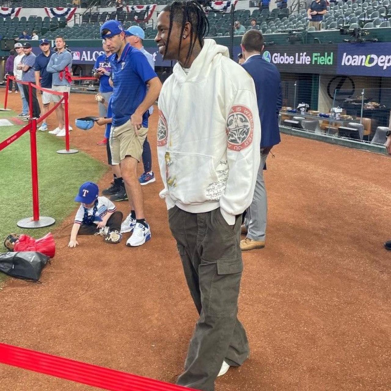 Travis Scott utopia sofi stadium hoodie Purchased... - Depop