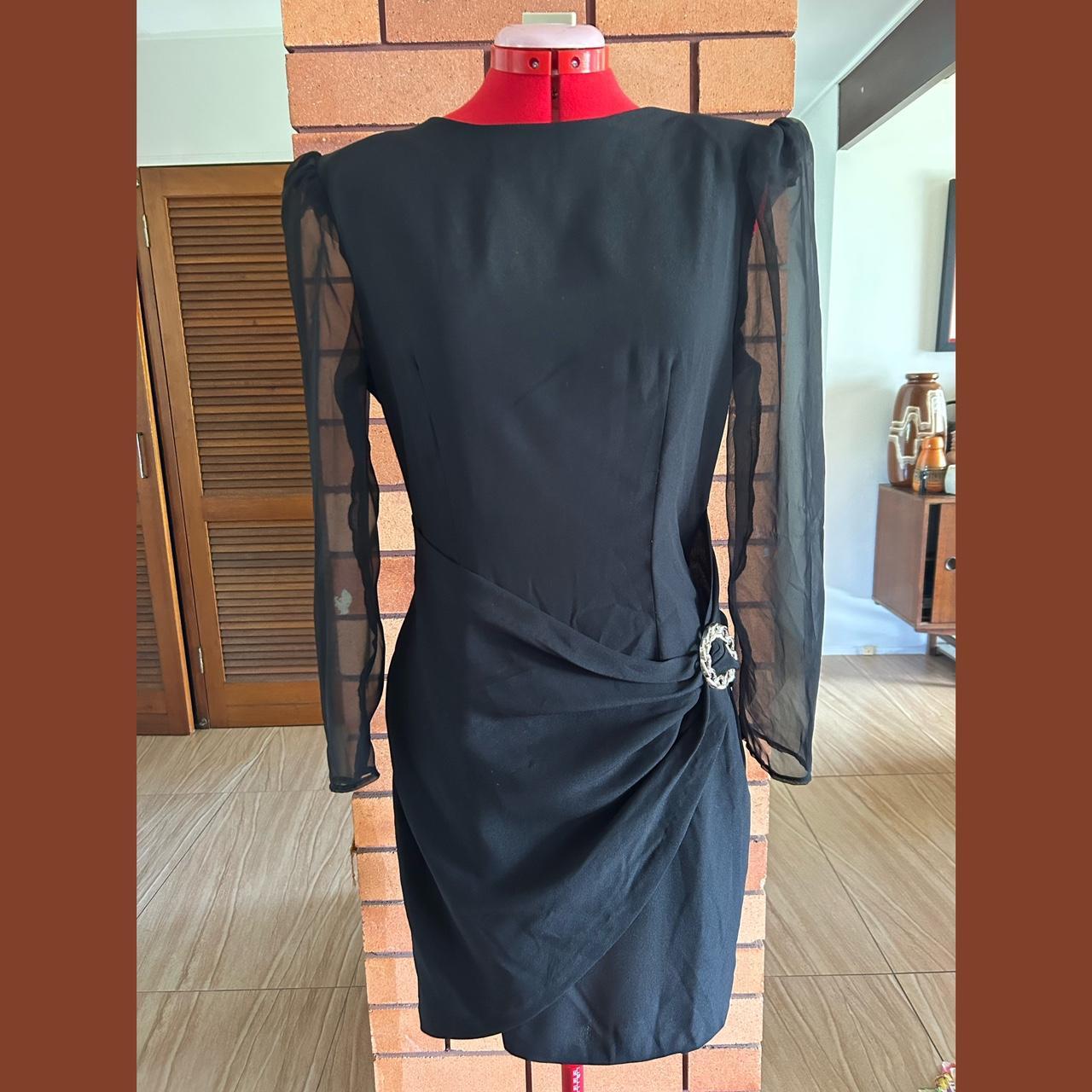 Original 1980s little black dress - mini length -... - Depop