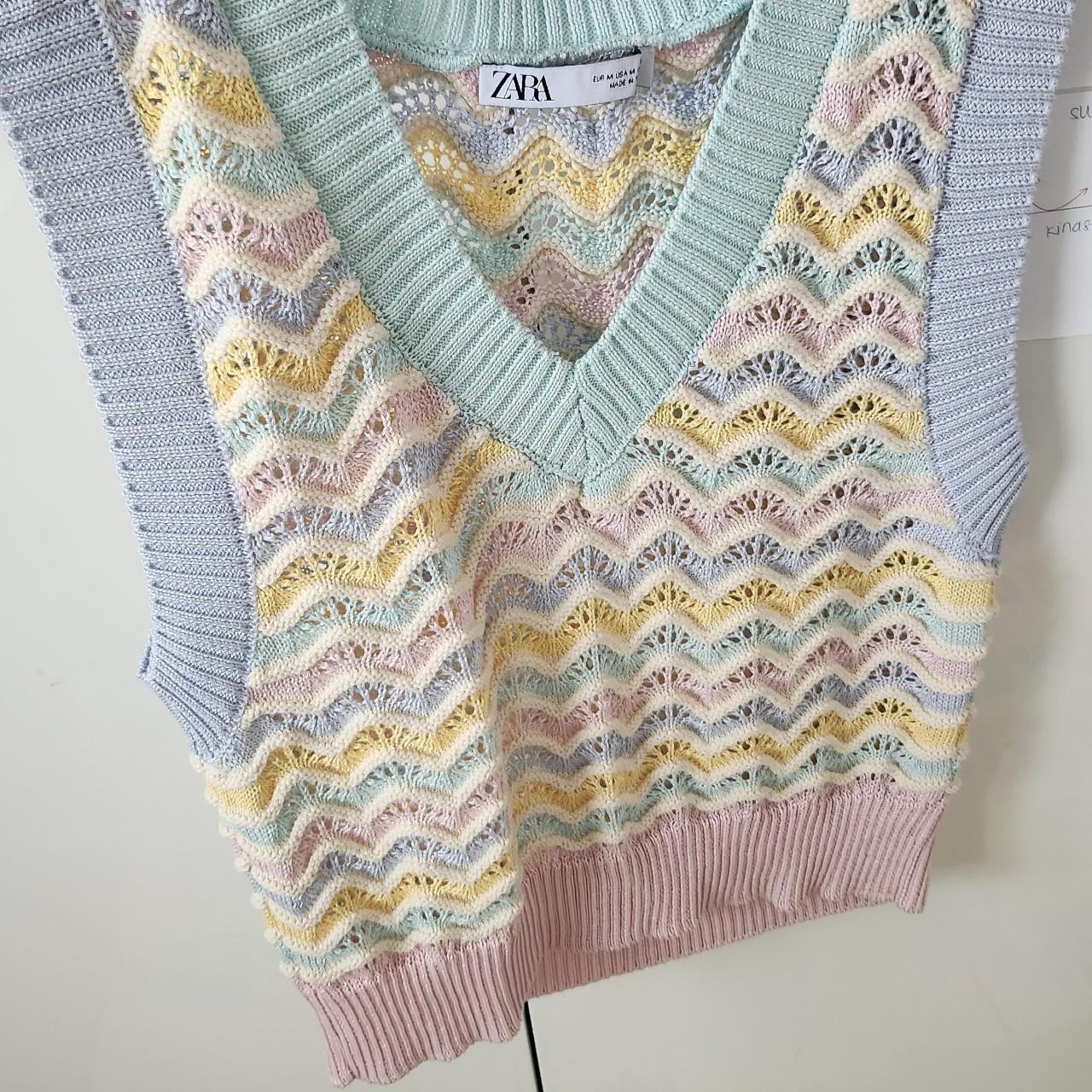 Sleevless Knit Vest, Mermaid Vibes, Korean Fashion... | Depop