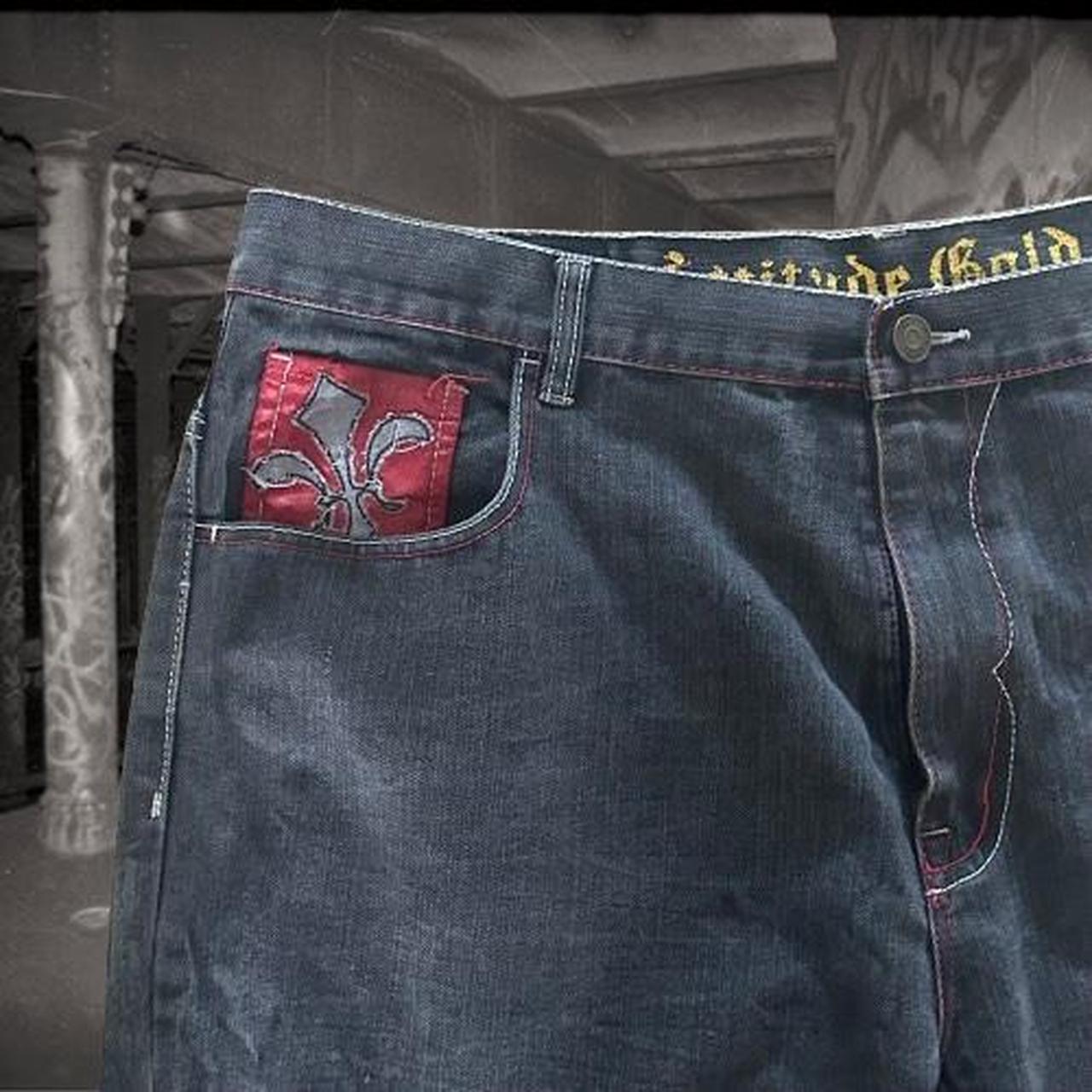 CRAZY JEANS NEVER SEEN BEFORE IN MY LIFE THE WRITING... - Depop