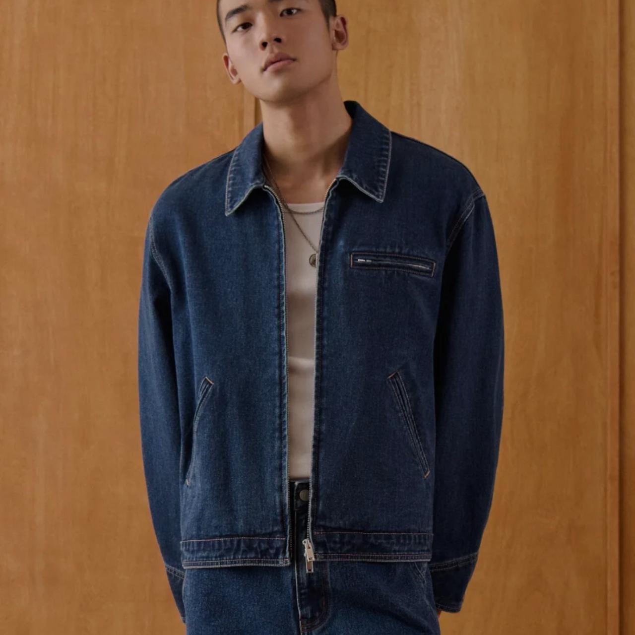 Denim Work Jacket -Musinsa standard - Depop