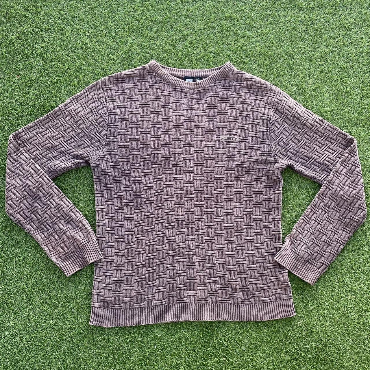 Vintage rusty jumper - Depop