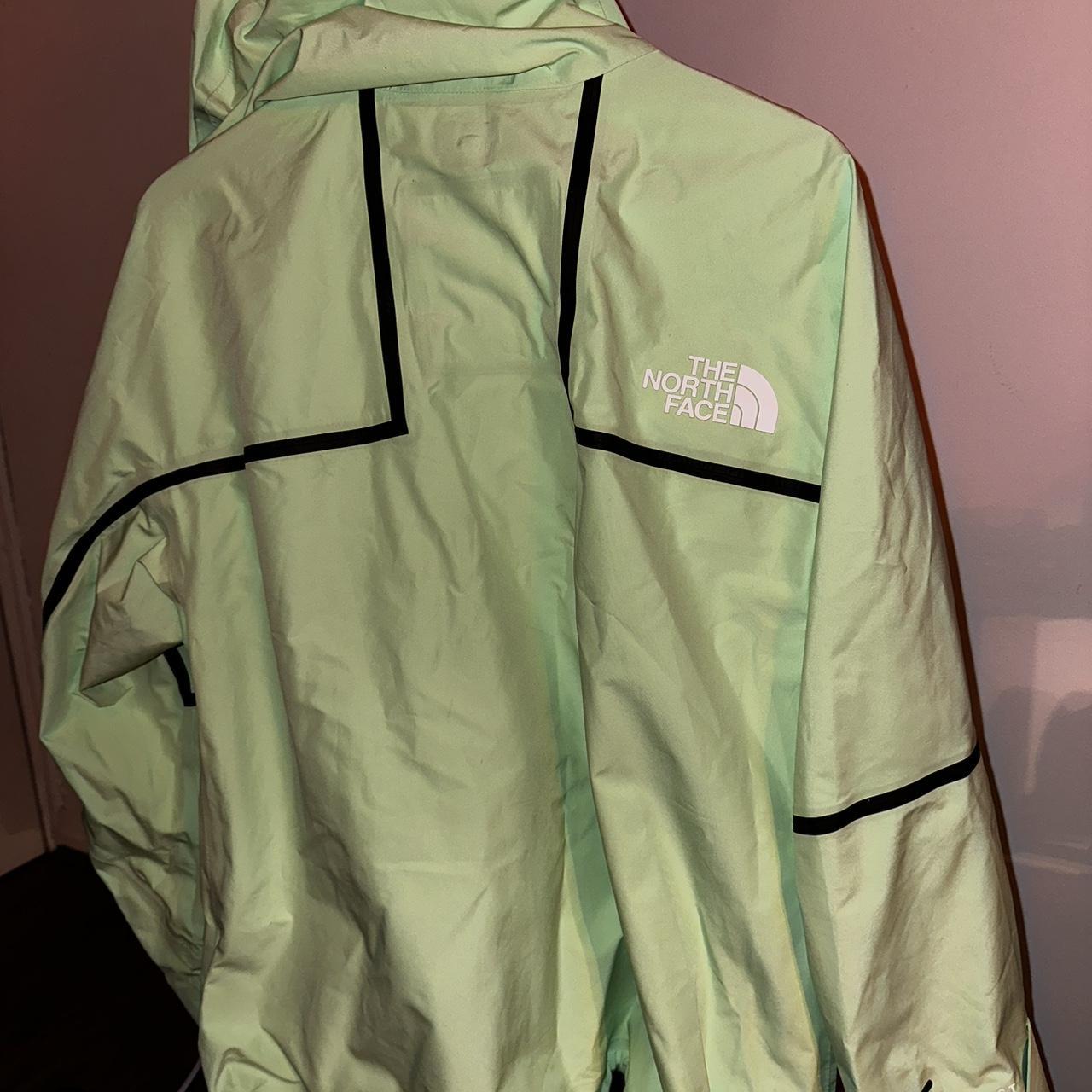 Lime Green Women’s North Face RMST Shell Jacket... - Depop