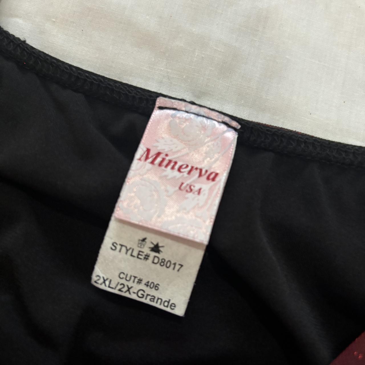 2XL minerva red and black ombre sparkly dress... - Depop