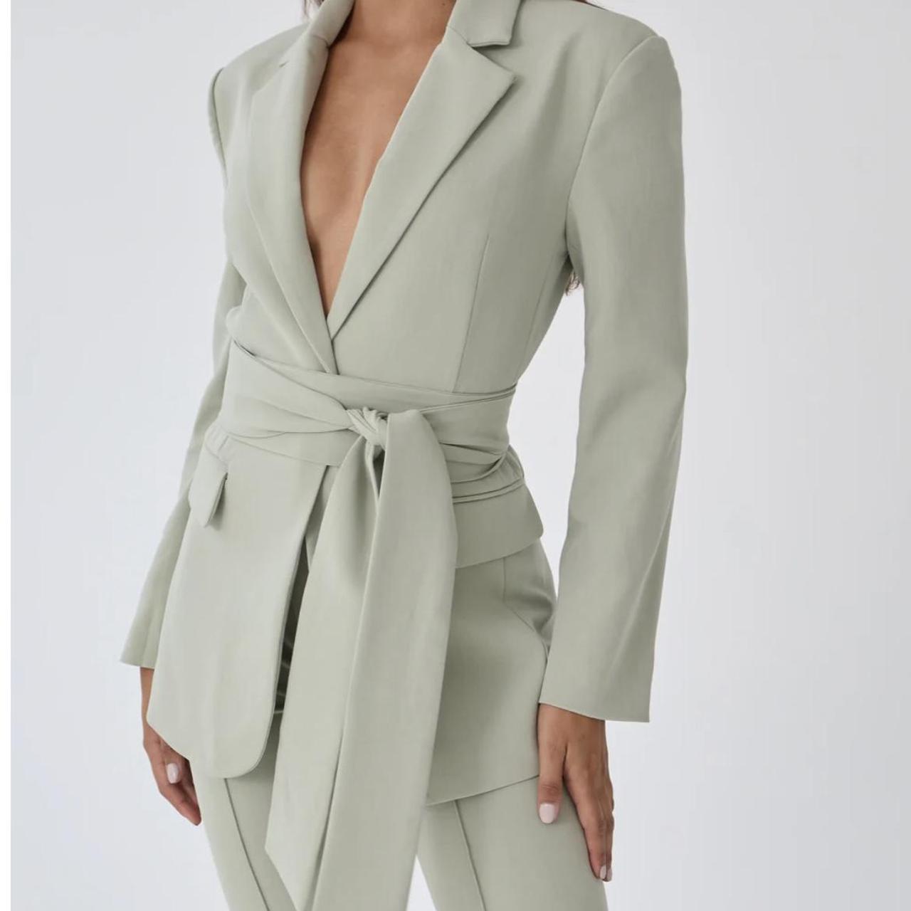 BOA Because of Alice Green Eucalyptus Suit Set... - Depop