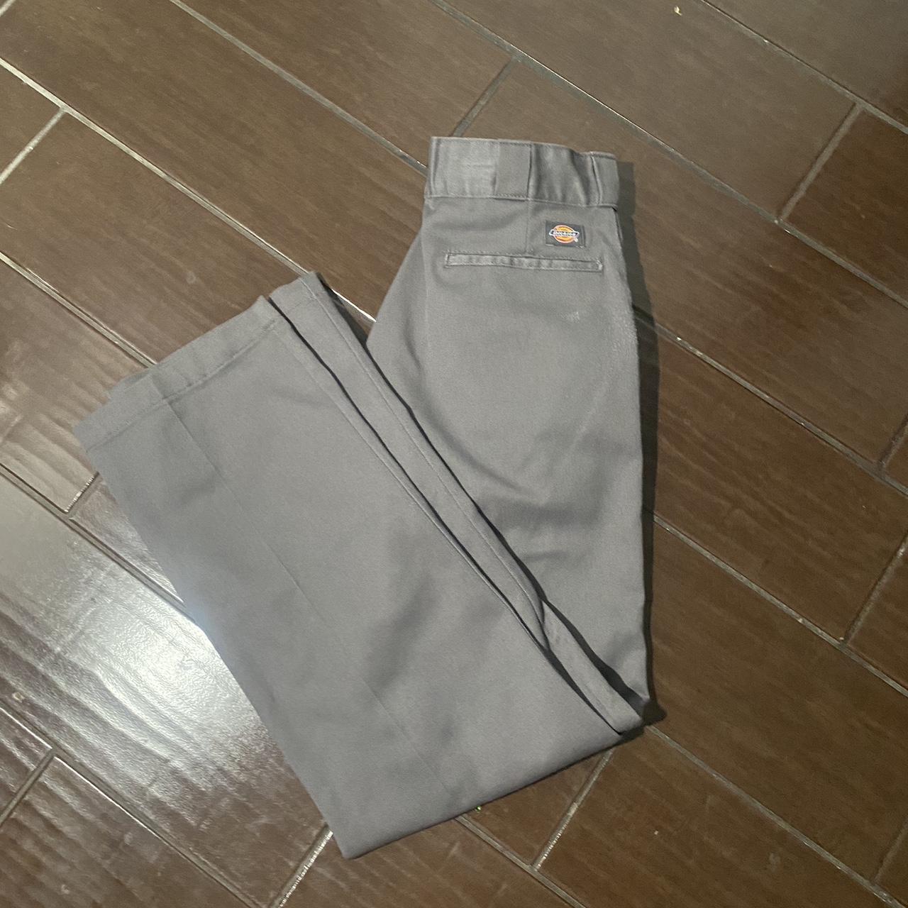 Grey Dickies Pants Original Fit Used 32x32 ⚠️DM... - Depop