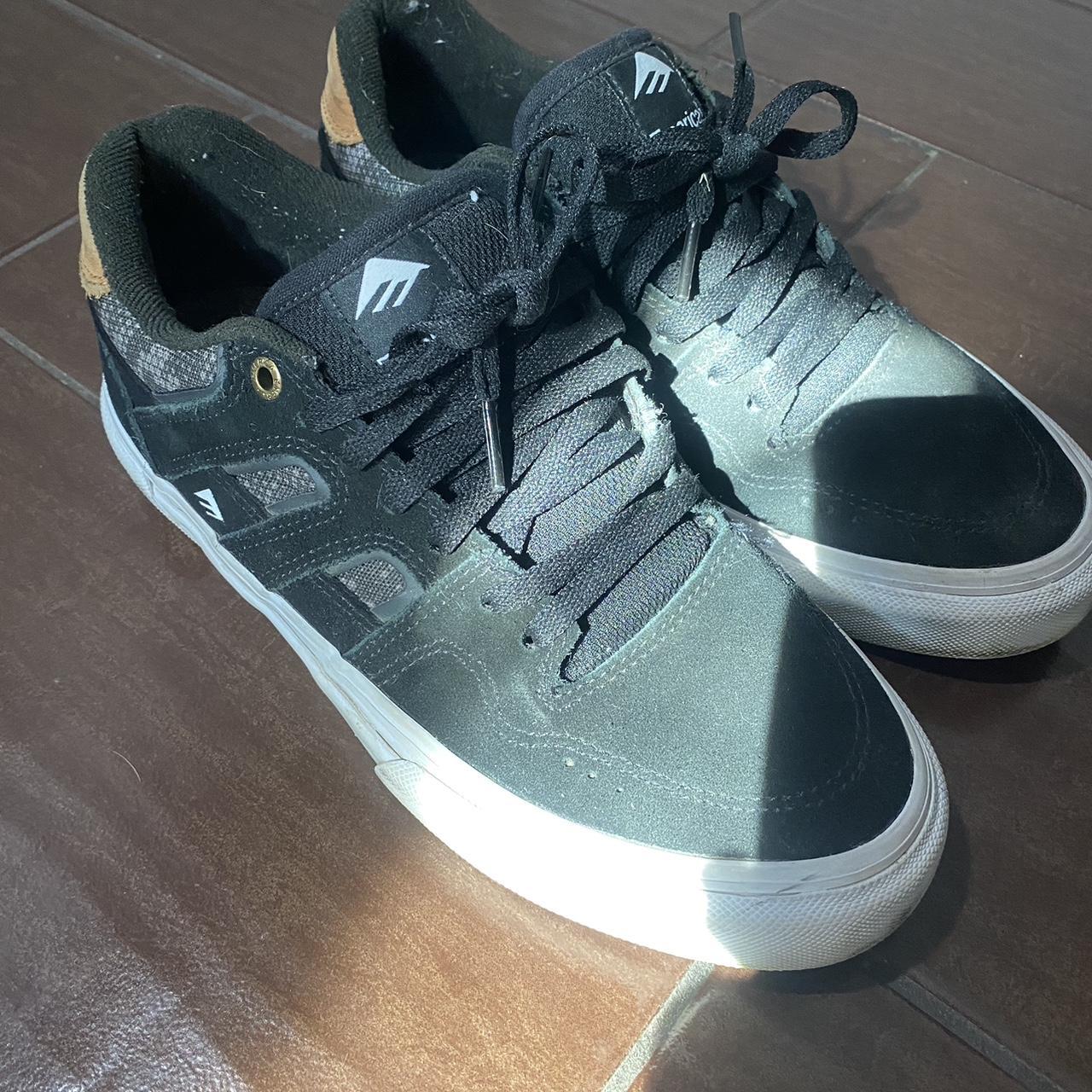 Emerica Skate Shoes No Box Skated 3 times No holes... - Depop