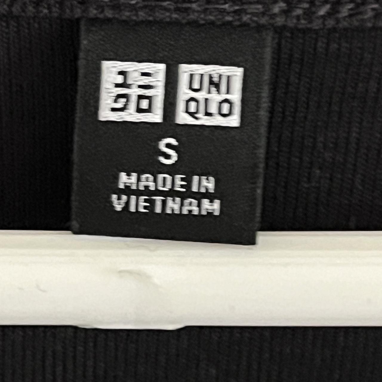 UNIQLO Square Neck Black Dress For reference I am... - Depop