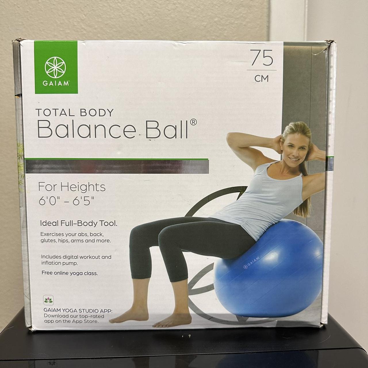 Total Body Balance Ball Brand new- box opened but... - Depop
