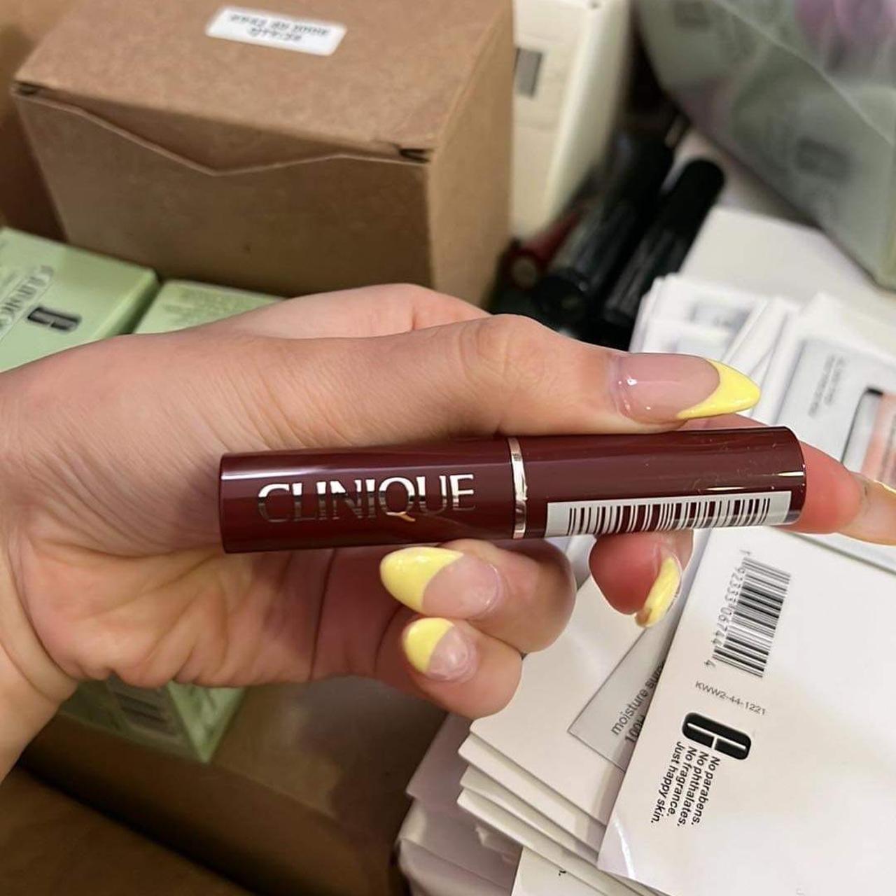 Clinique Red and Burgundy Makeup | Depop