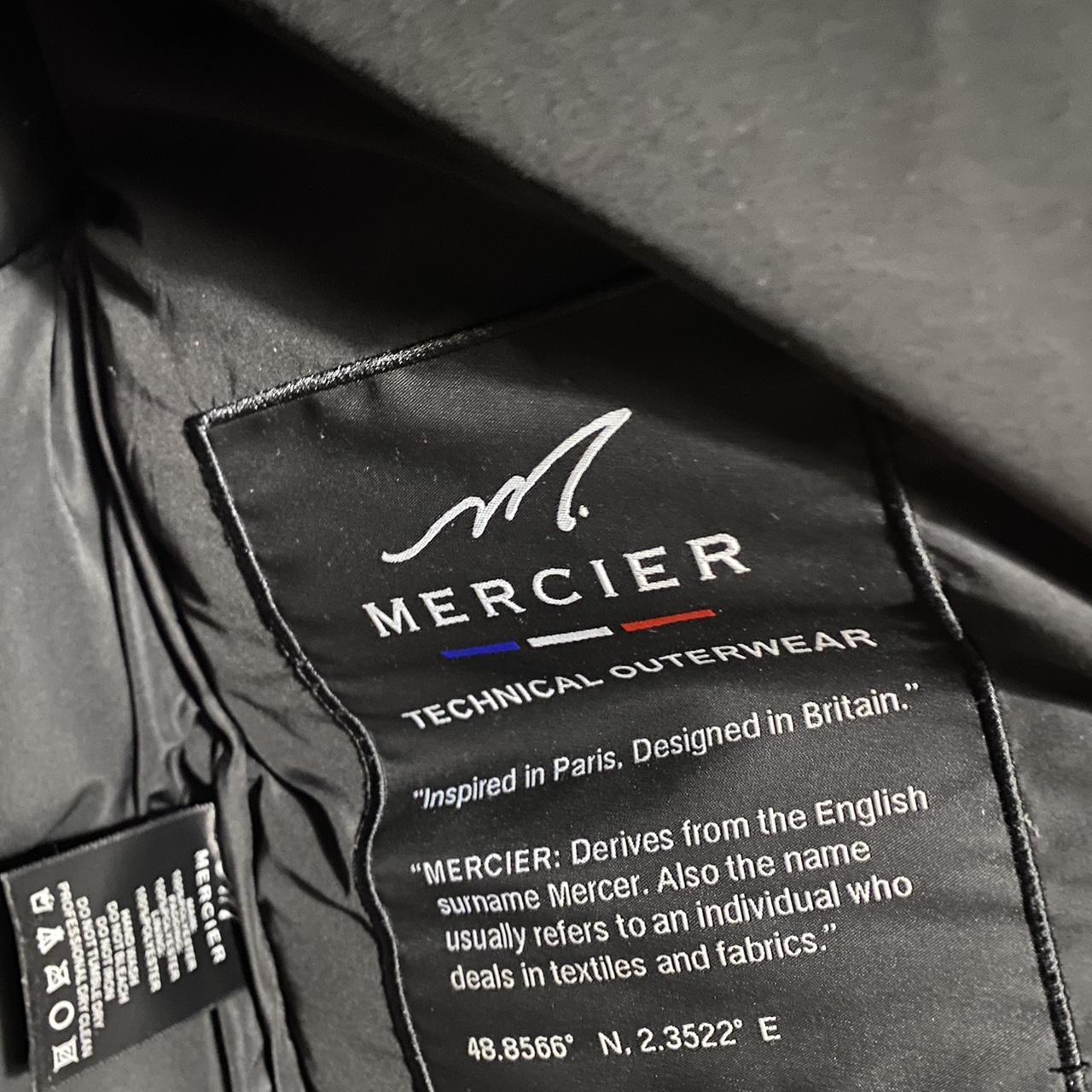 ⚫️Mercier puffa jacket (zip hood) Men size S RRP £150... - Depop