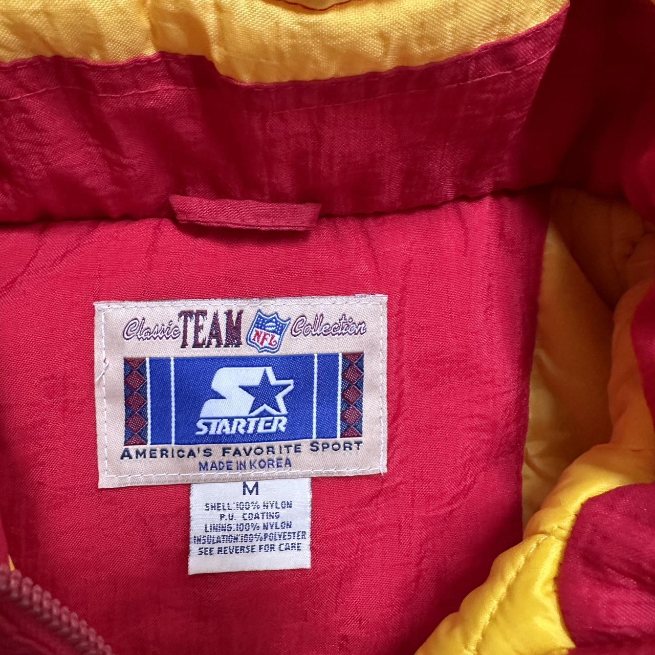 Kansas City Chiefs Starter Jacket Puffer 90s - Depop