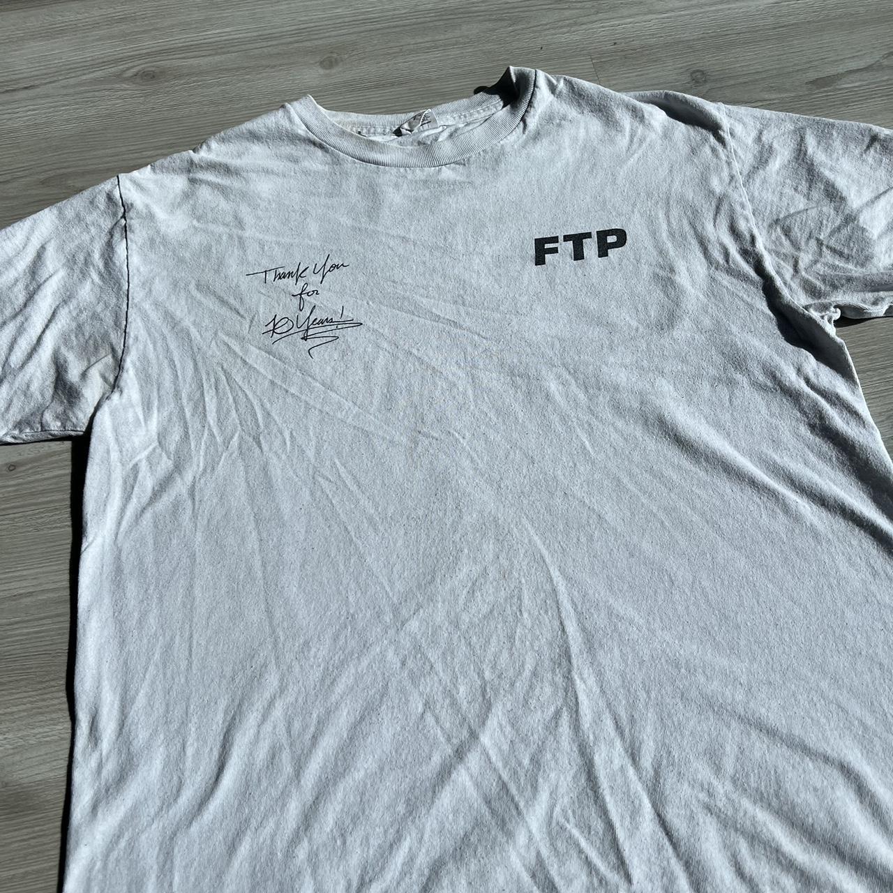 FTP tee, pretty worn but still a cool tee! L, can... - Depop