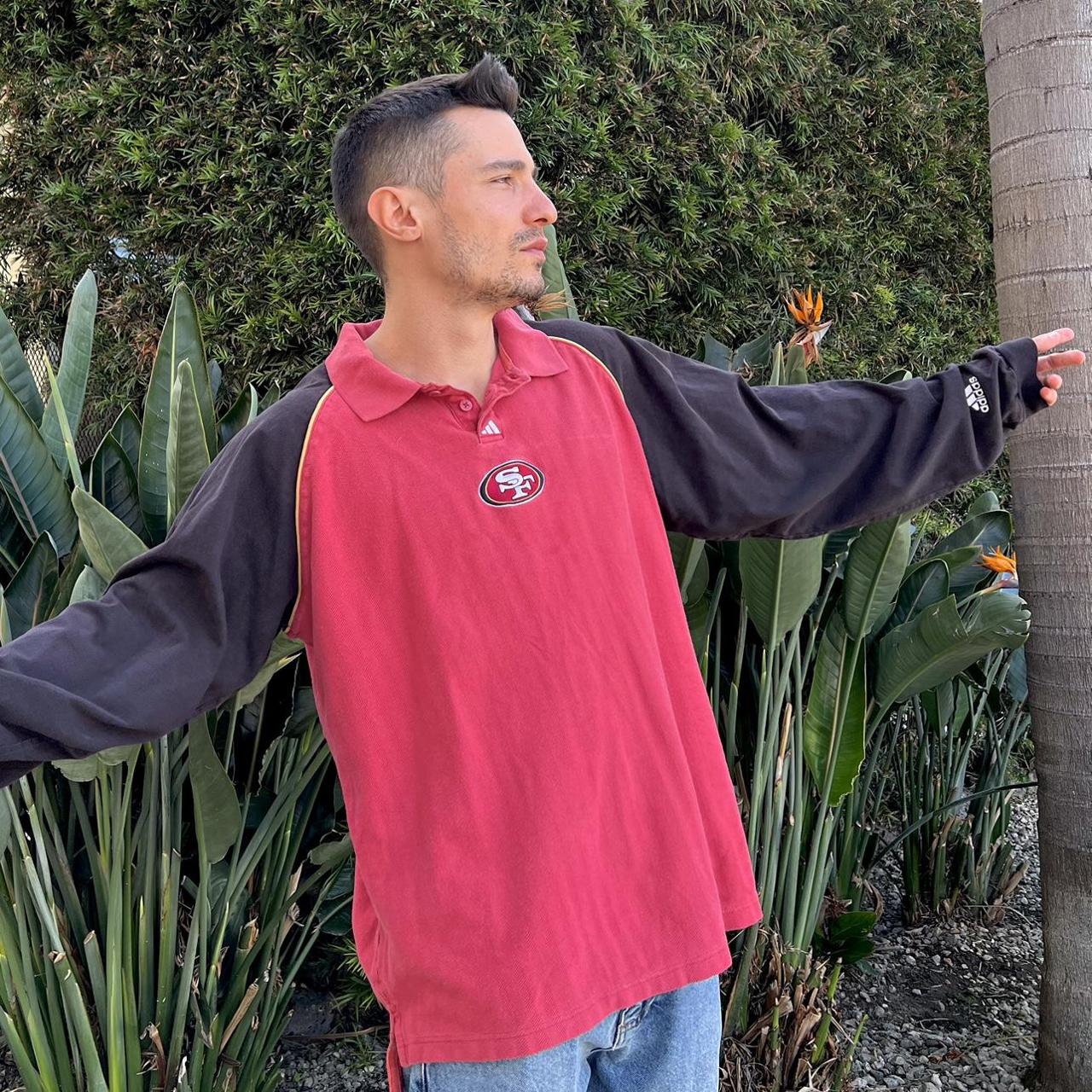 Adidas Vintage NFL San Francisco 49ers Long Sleeve... - Depop