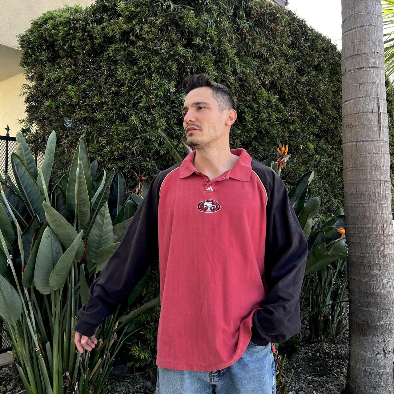 Adidas Vintage NFL San Francisco 49ers Long Sleeve... - Depop