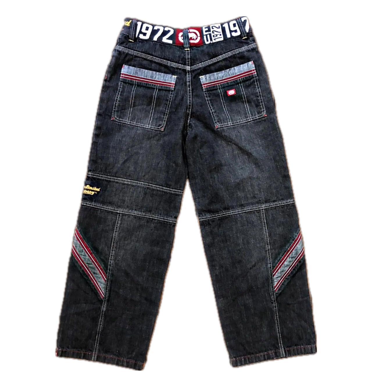 ecko unltd 1972 embroidered baggy... - Depop