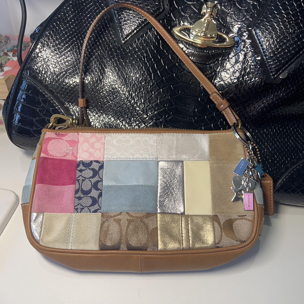 Vintage Coach Patchwork Shoulder Bag | Depop