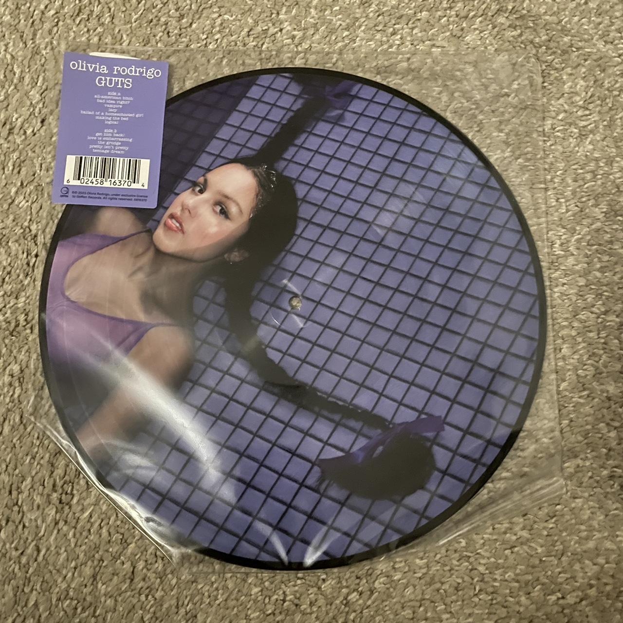olivia rodrigo GUTS spotify exclusive picture disc... - Depop