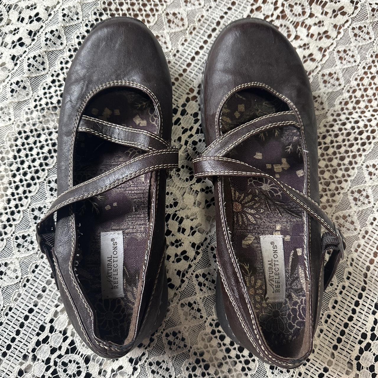 Natural Reflections Women's Brown Footwear | Depop
