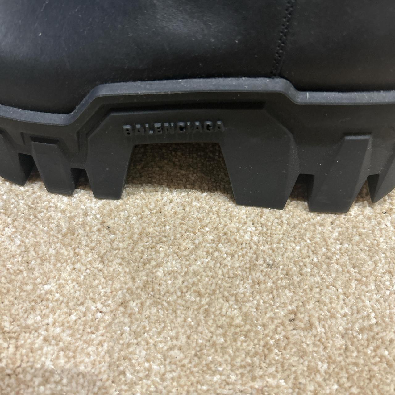 Balenciaga bull dozer leather combat boots.... | Depop