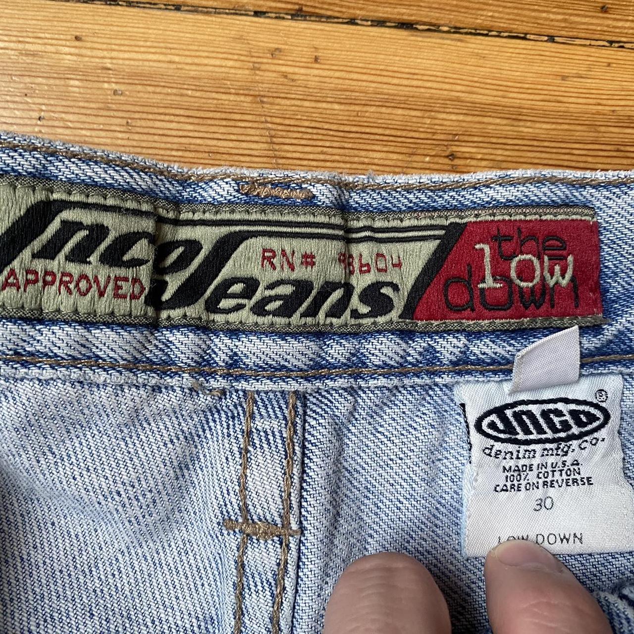 Jnco low down jorts Size:30 Small holes on... - Depop