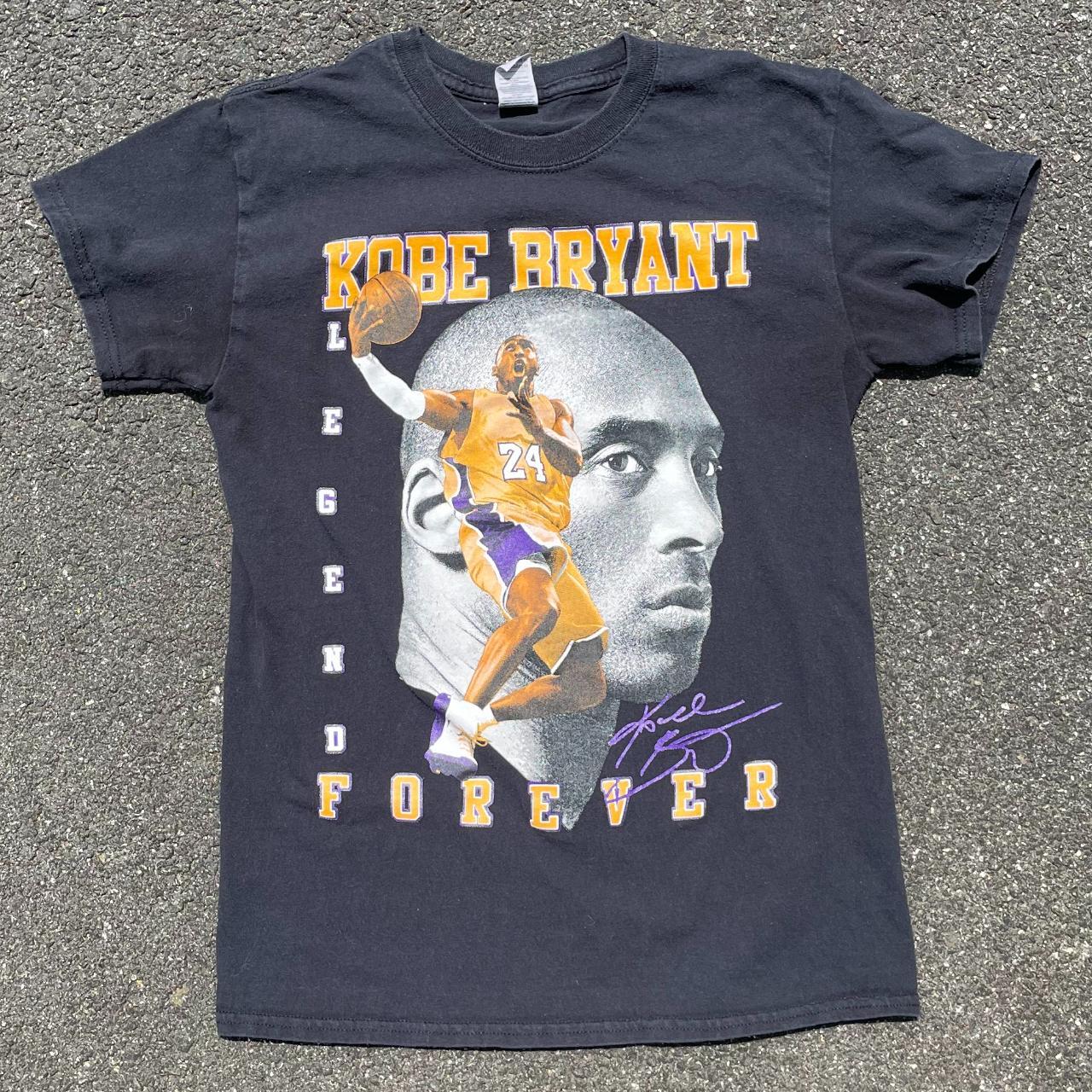 Gildan Kobe Bryant Legend Forever Shirt Black Small... - Depop