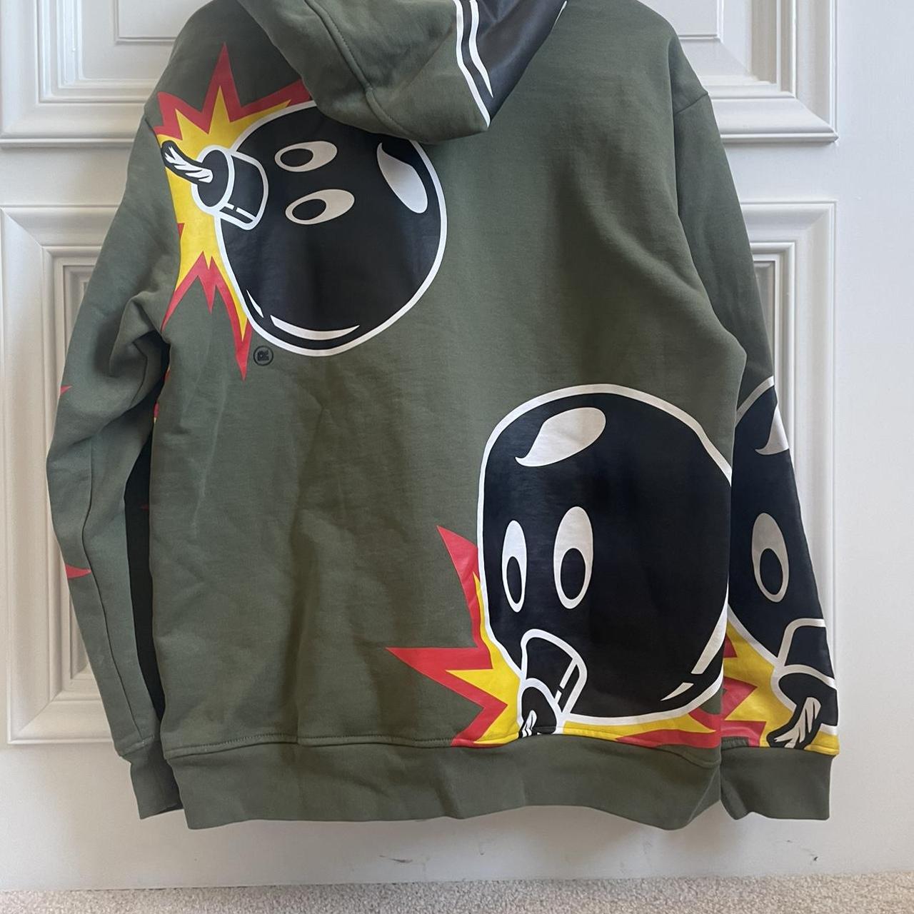 The Hundreds Bomb Print Hoodie Size: Large never... - Depop