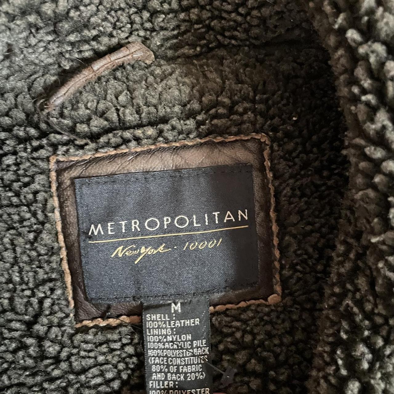 Metropolitan 10001 fur collar jacket - Depop