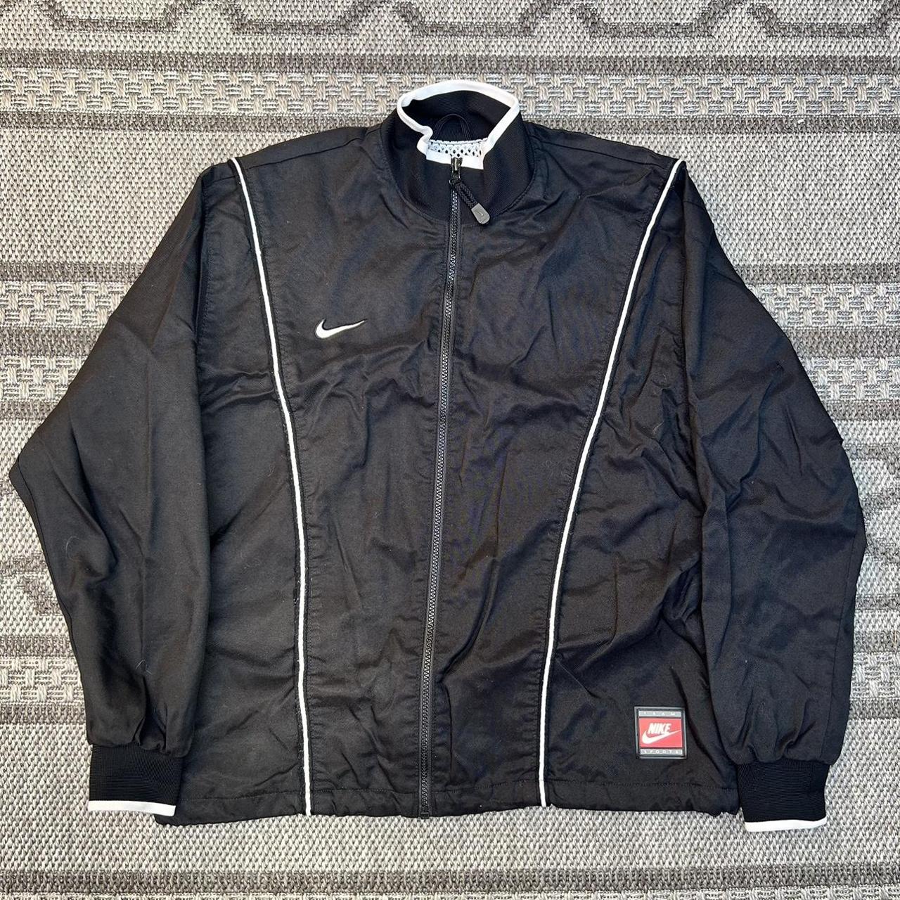 NIKE vintage windbreaker track jacket Size:... - Depop