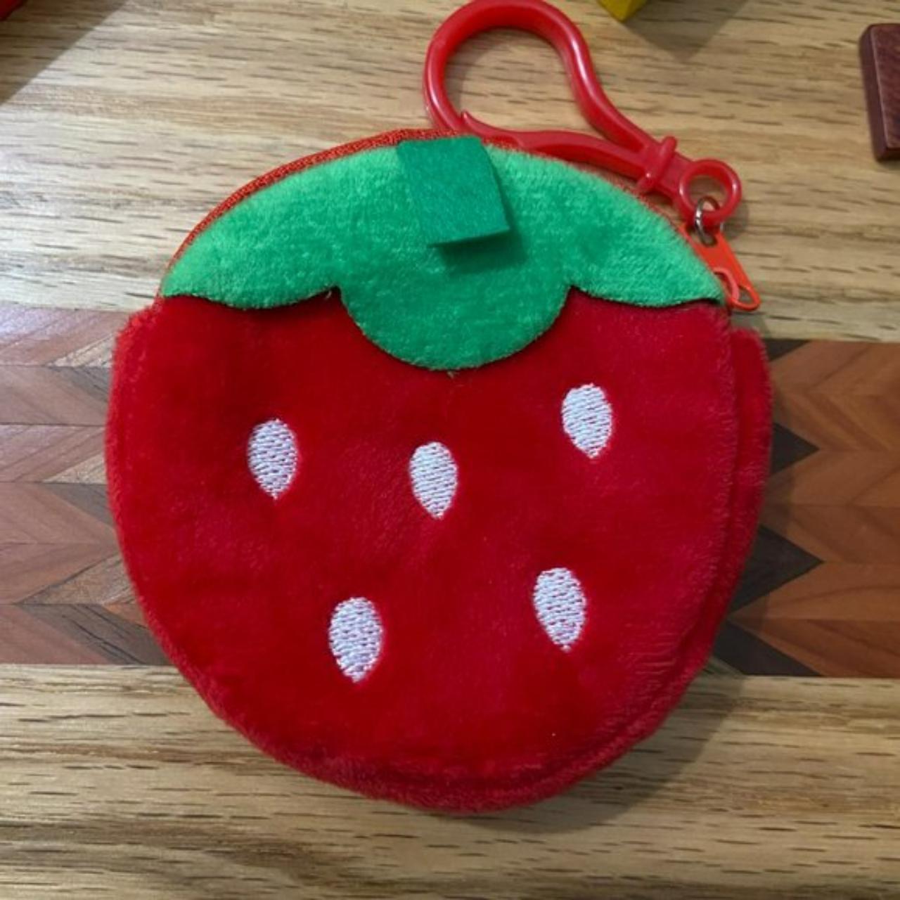 Strawberry - Coin Purse Bag - Coin Purse Bag - Depop