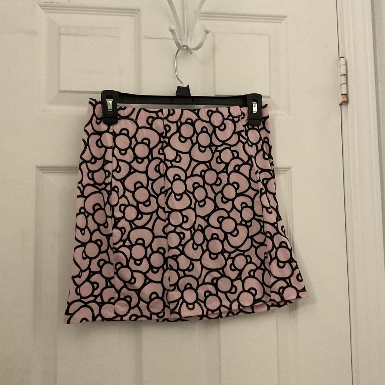 Hello kitty print skirt from target Waist: 14in... - Depop