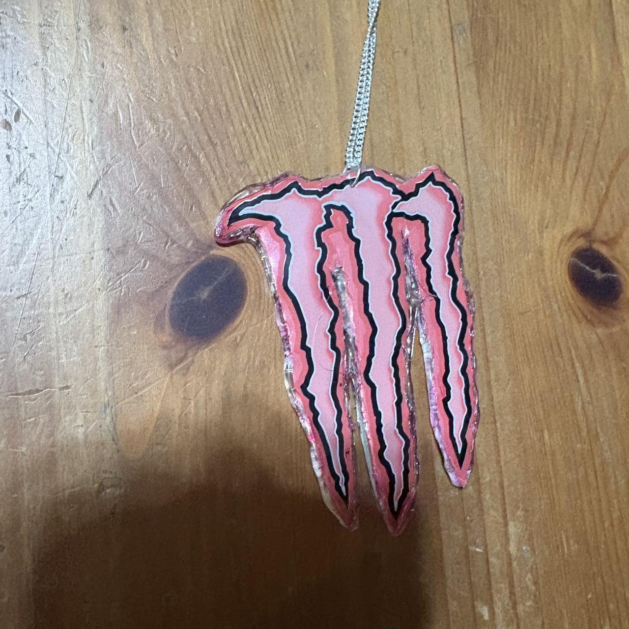 Monster energy necklace handmade Can be made in... | Depop