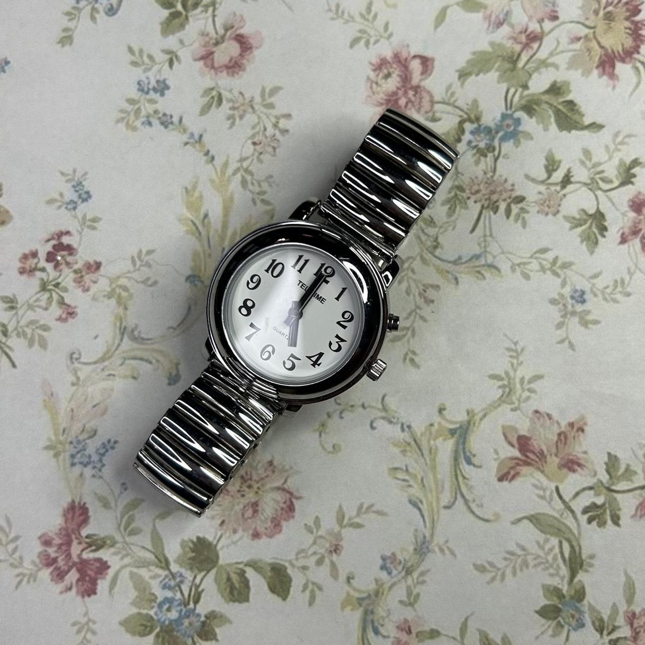 🐞Classic Chunky Silver Watch🐞 •Working watch, new... - Depop