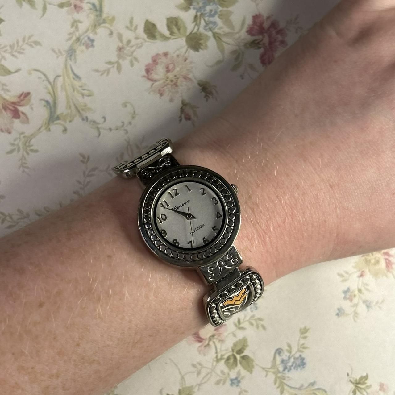 🐞Classic Silver Cuff Watch🐞 °... | Depop