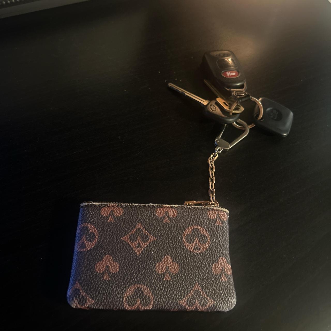 Louis Vuitton dupe keychain wallet, very sturdy and... - Depop