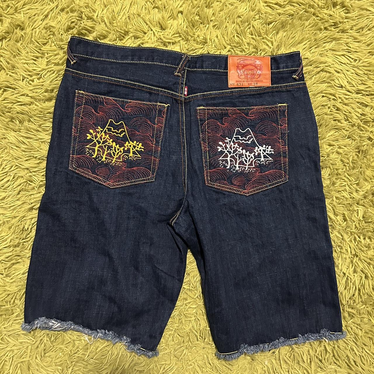 Crazy baggy RMC Jorts 38 🔥⛰️ Sick back pocket... - Depop