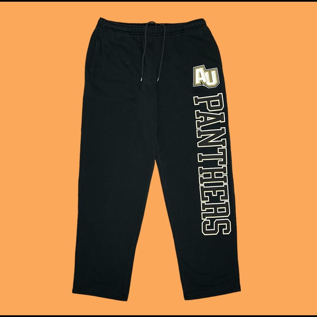 Jansport Women's Black and Yellow Joggers-tracksuits | Depop