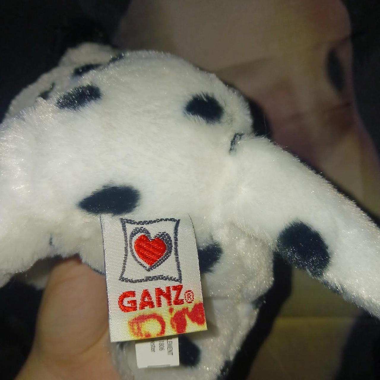 Ganz Webkinz Dalmation Dog Plush NO CODE & TAG DRAWN... - Depop