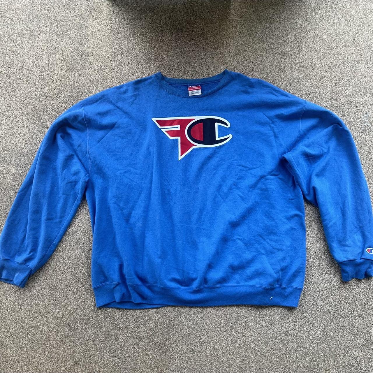 Faze Clan X Champion sweater - Depop