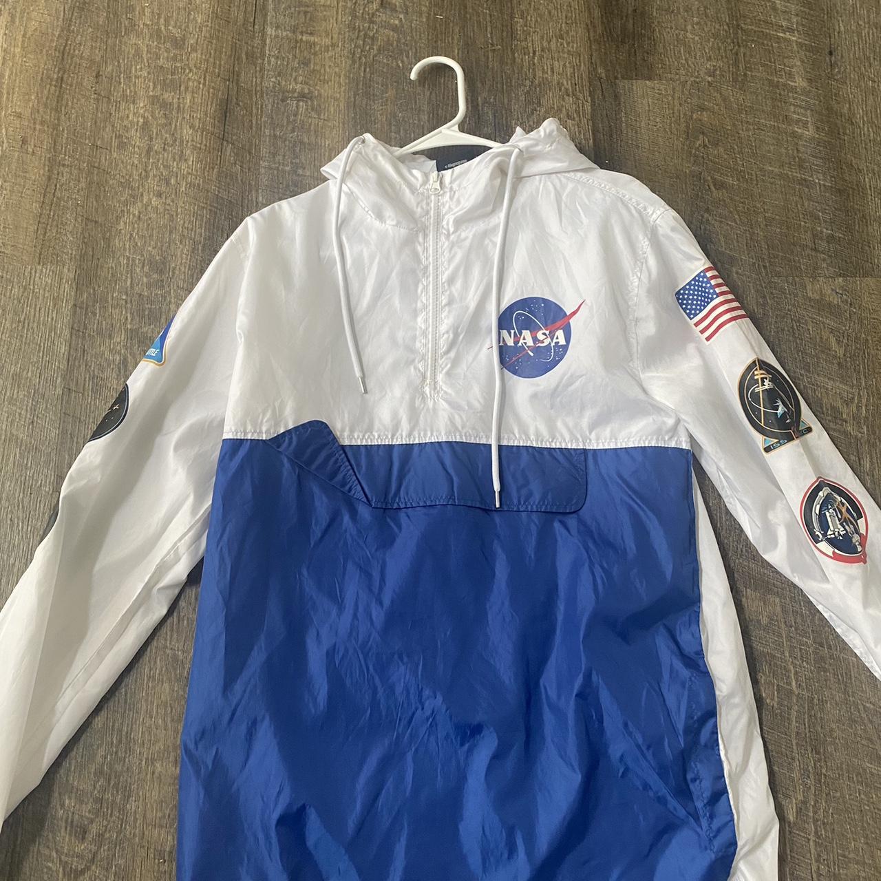 Nasa windbreaker never used it worn no stains or... - Depop