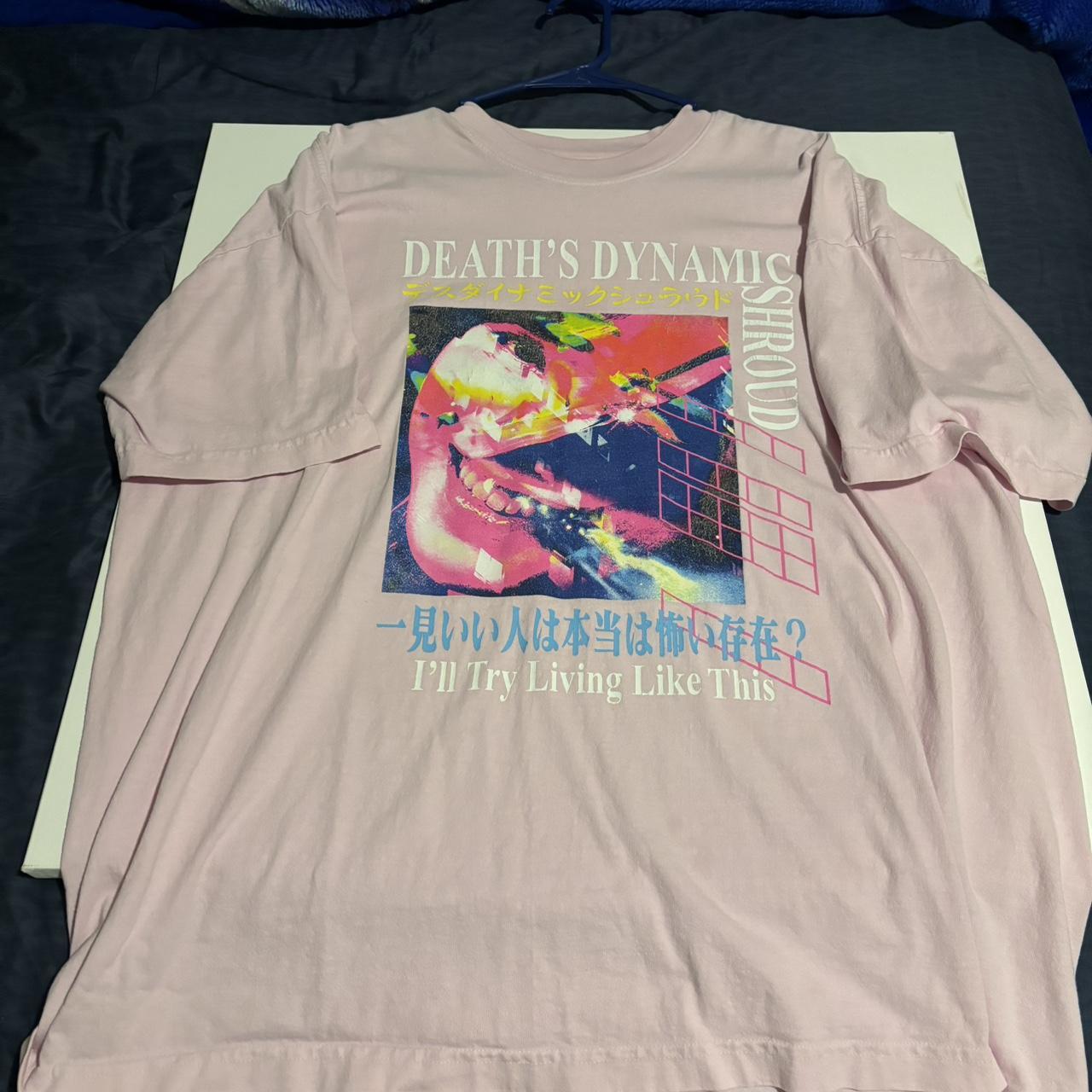 Death’s Dynamic Shroud “I’ll Try Living Like This” Tee - Depop