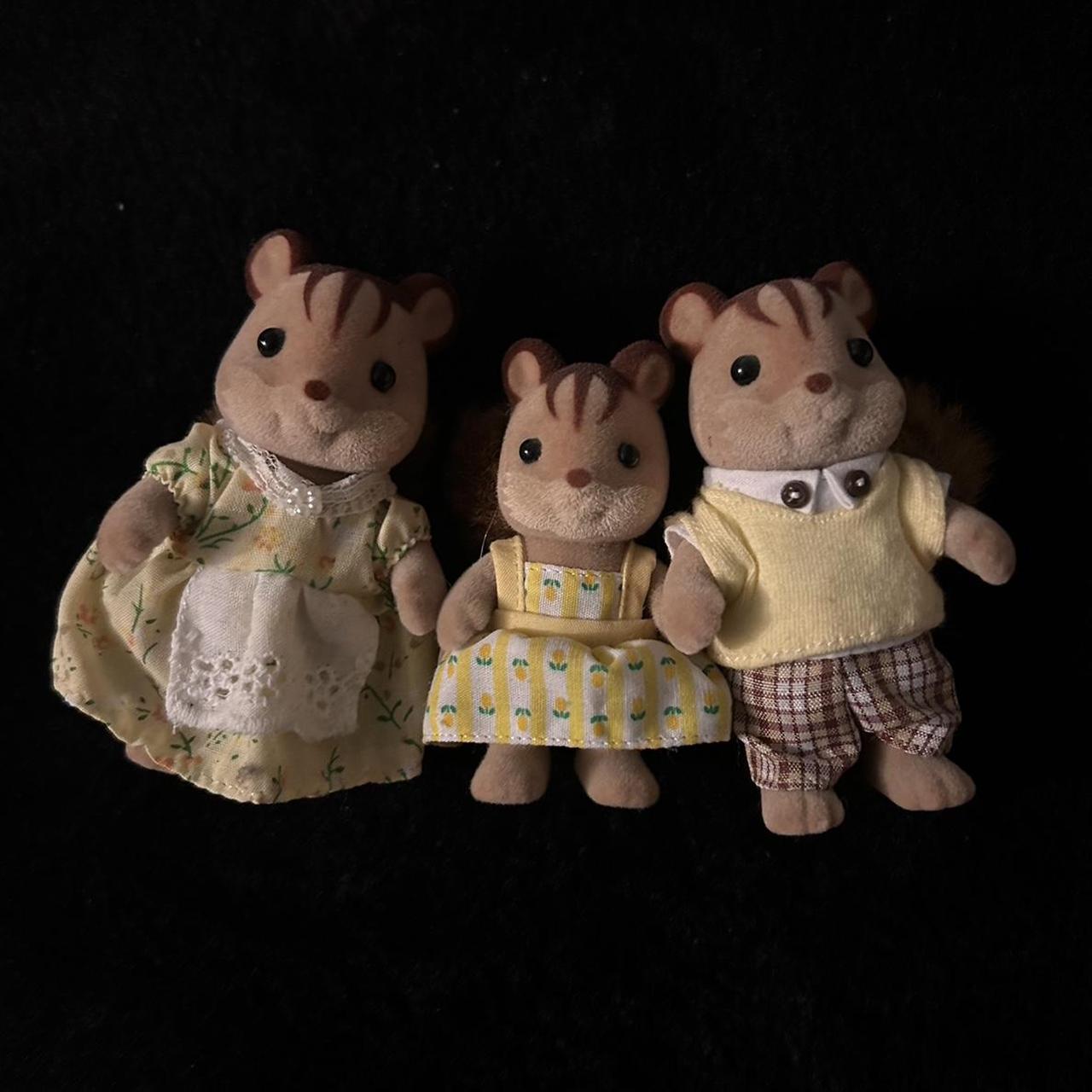 calico critters squirrel family what you see is what... - Depop