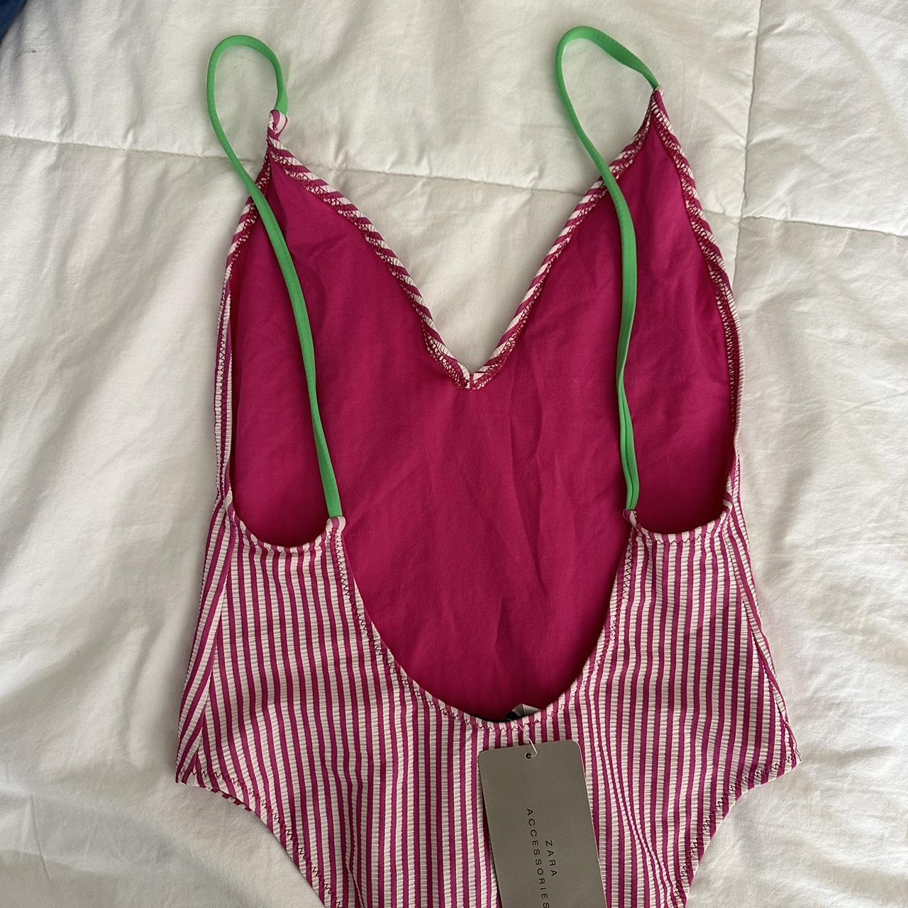 ZARA swim One piece swim Size Small NEW WITH TAGS 💘 - Depop