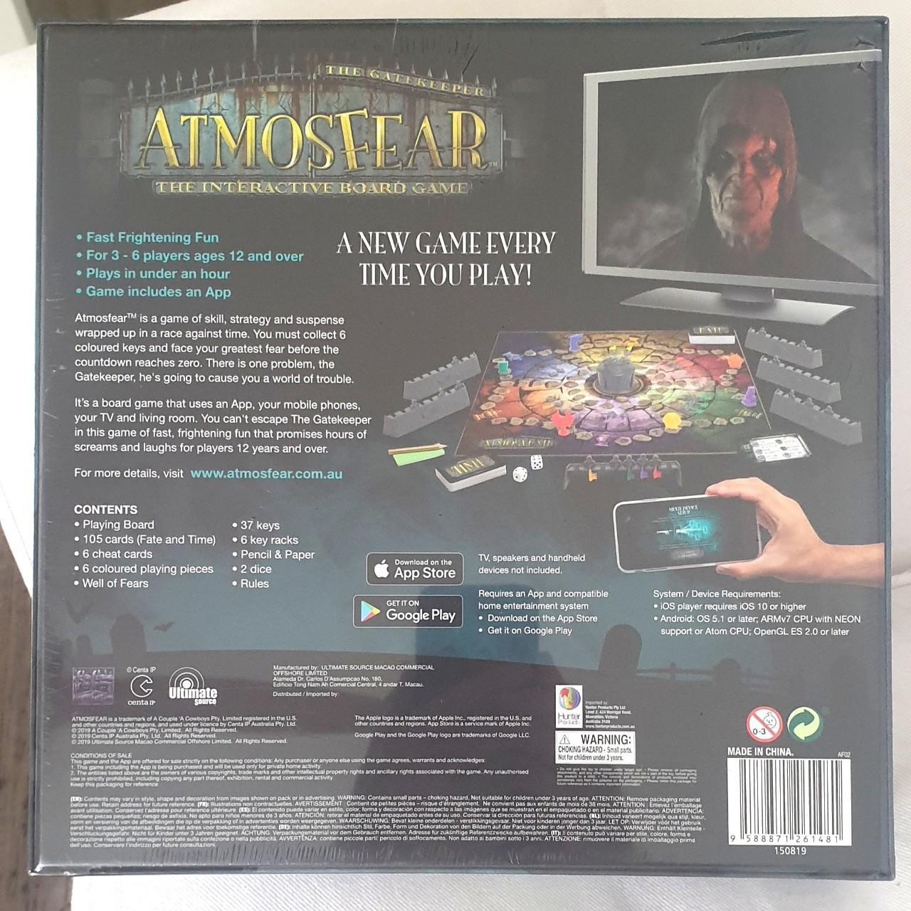 NEW - ATMOSFEAR / THE INTERACTIVE BOARD GAME - 2019... - Depop