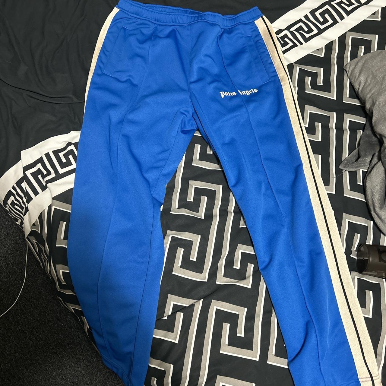 Palm angles tracksuit bottoms. Size L. 100%... - Depop